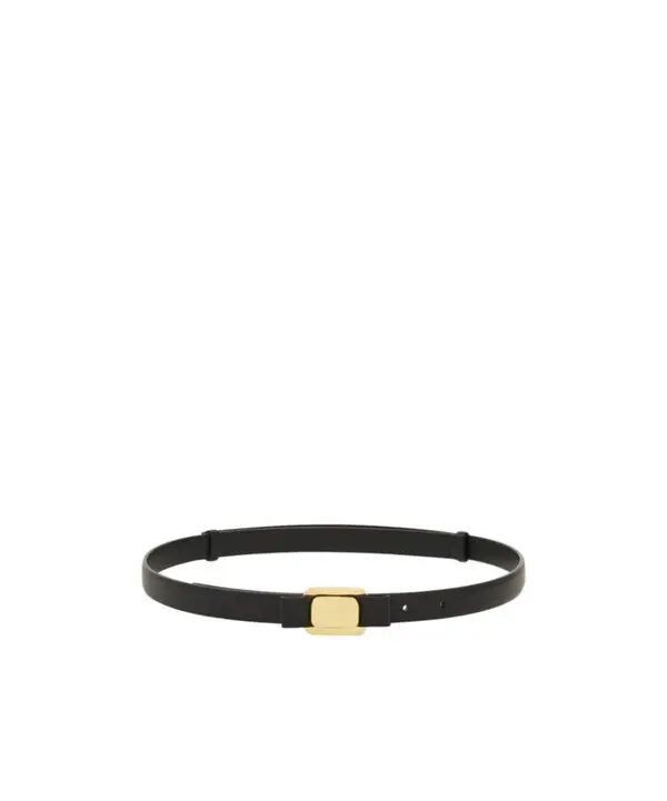 FERRAGAMO New Vara Plate Belt - Black