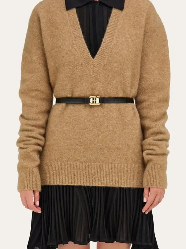 FERRAGAMO New Vara Plate Belt
