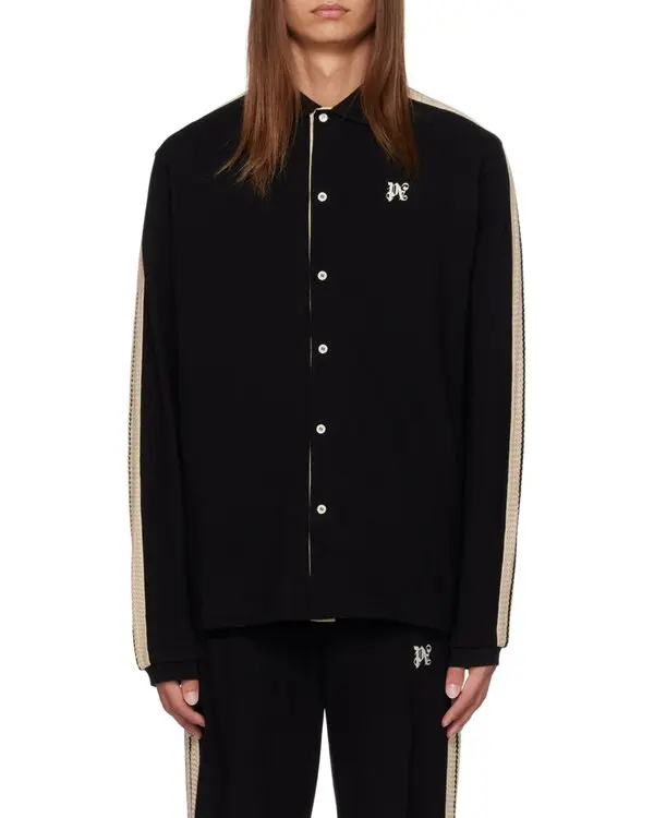 Palm Angels Long-sleeved Button-up Shirt