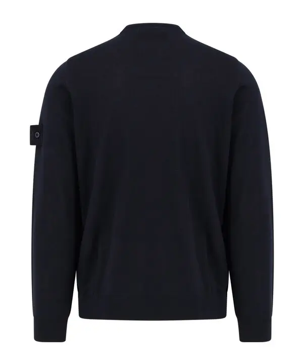 Stone Island Logo-patch Crewneck Jumper
