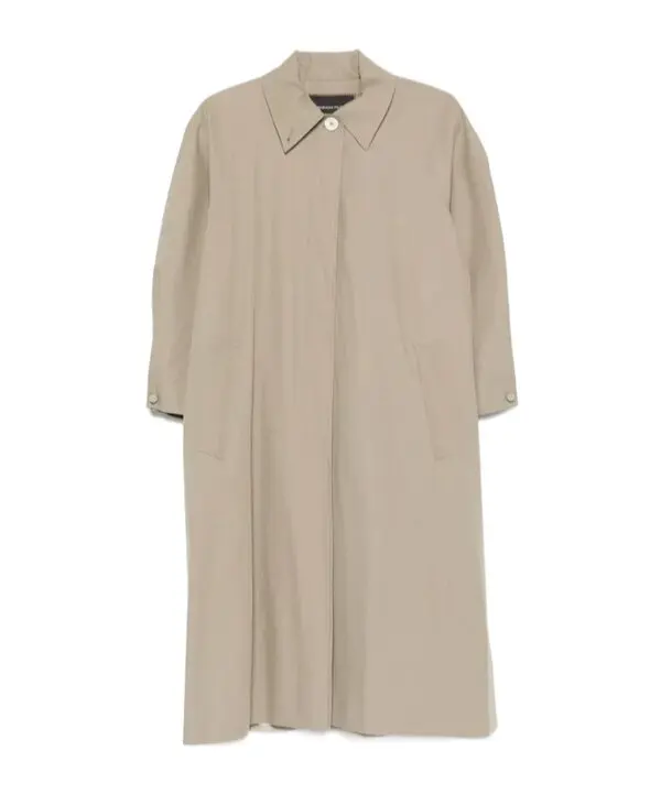 Fabiana Filippi Button Raglan Sleeve Coat