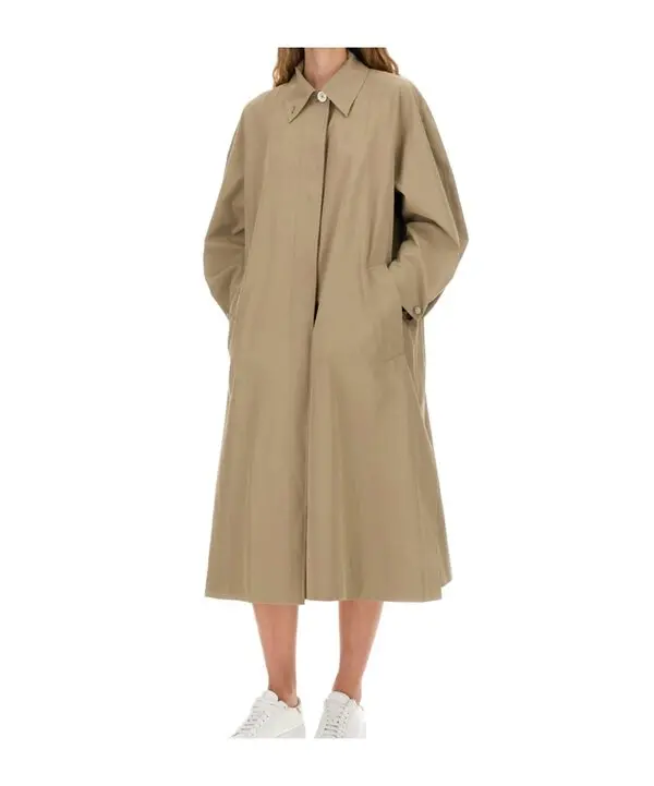 Fabiana Filippi Button Raglan Sleeve Coat