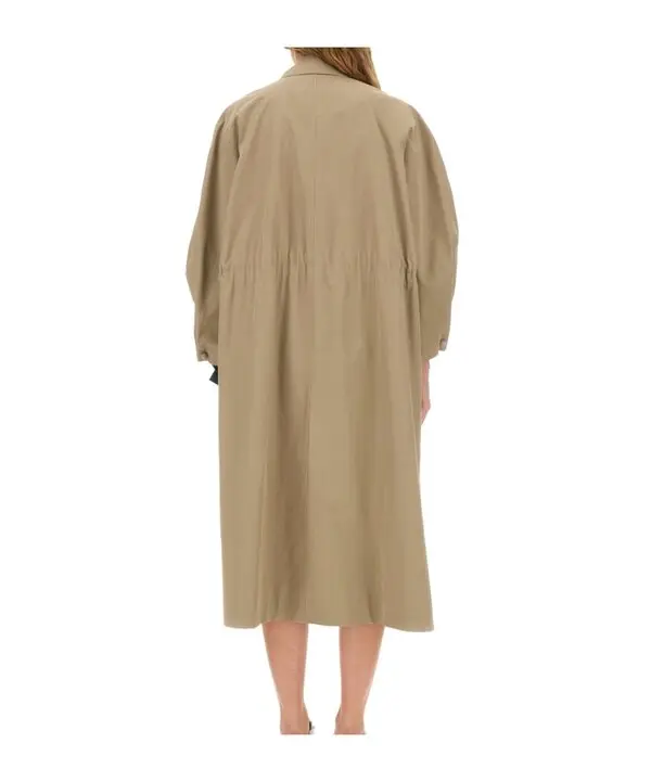 Fabiana Filippi Button Raglan Sleeve Coat