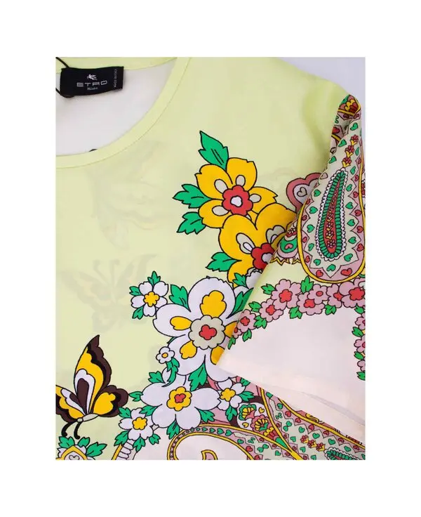 Etro Paisley Printed T-shirt