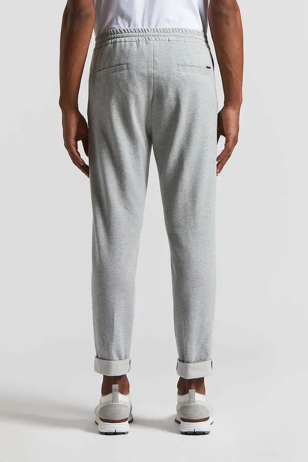 Peserico Tapered Trousers With Drawstring Waist