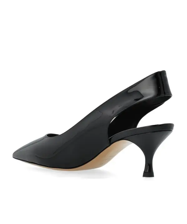 Casadei Pearl Embellished Slingback Pumps