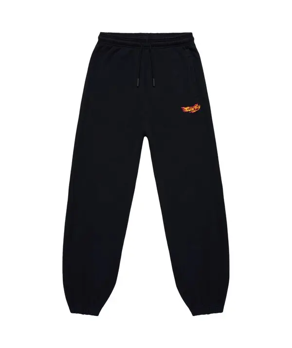 MARCELO BURLON COUNTY OF MILAN County Flame Track Pants - Black
