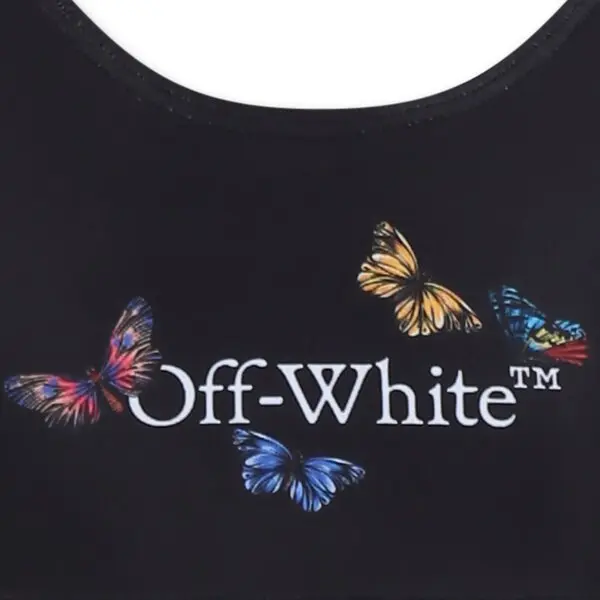 Off-White Bookish Butterfly Bikini Set