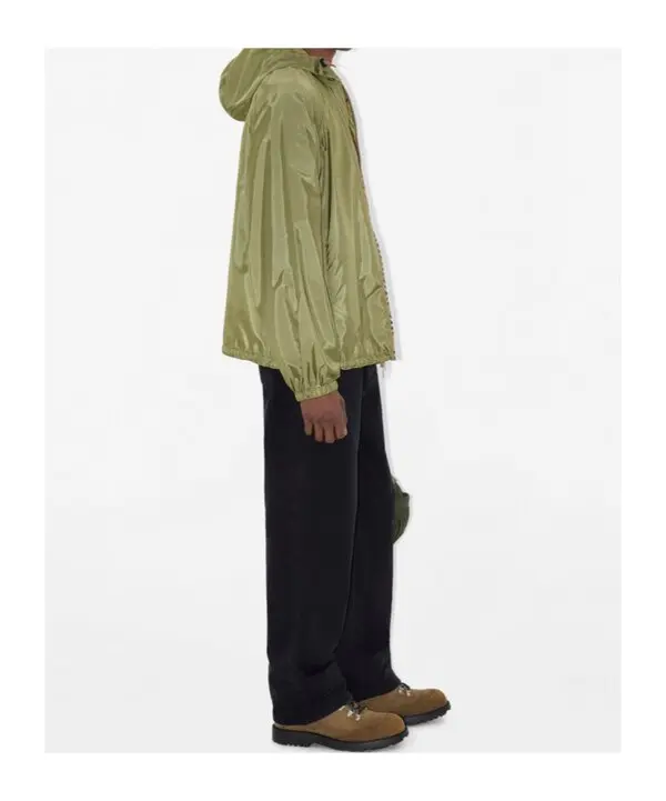 Burberry Zipped Hooded Drawstring Jacket - Wreath