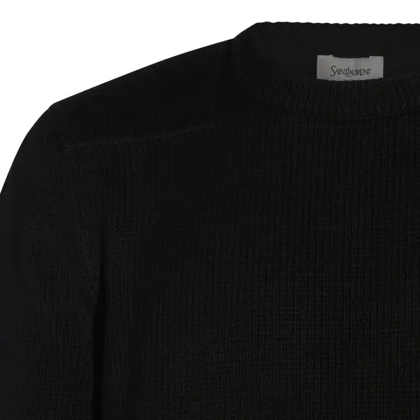 Saint Laurent Crewneck Knitted Jumper