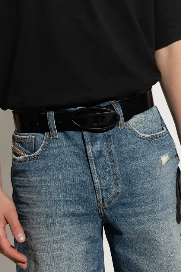 DIESEL® Oval D Logo Belt