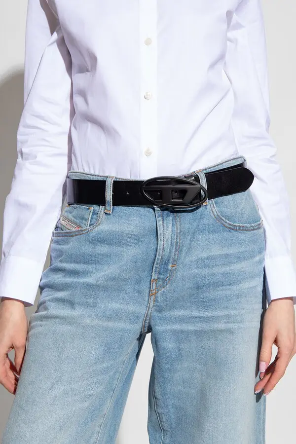 DIESEL® Oval D Logo Belt