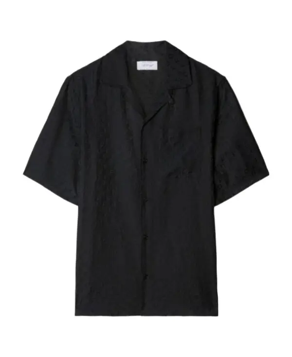 Off-White Buttoned Short-sleeved Shirt