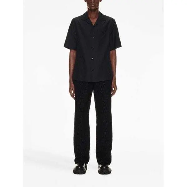Off-White Buttoned Short-sleeved Shirt