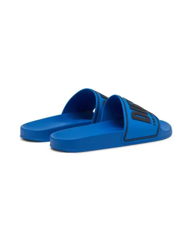DIESEL® Sa-mayemi Cc Logo Embossed Pool Slides
