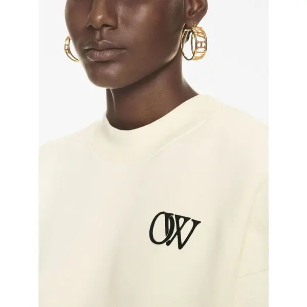 Off-White Logo Printed Crewneck Sweatshirt