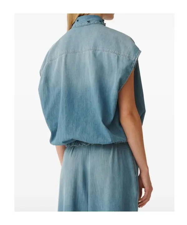 Fabiana Filippi Embellished Collar Shirt
