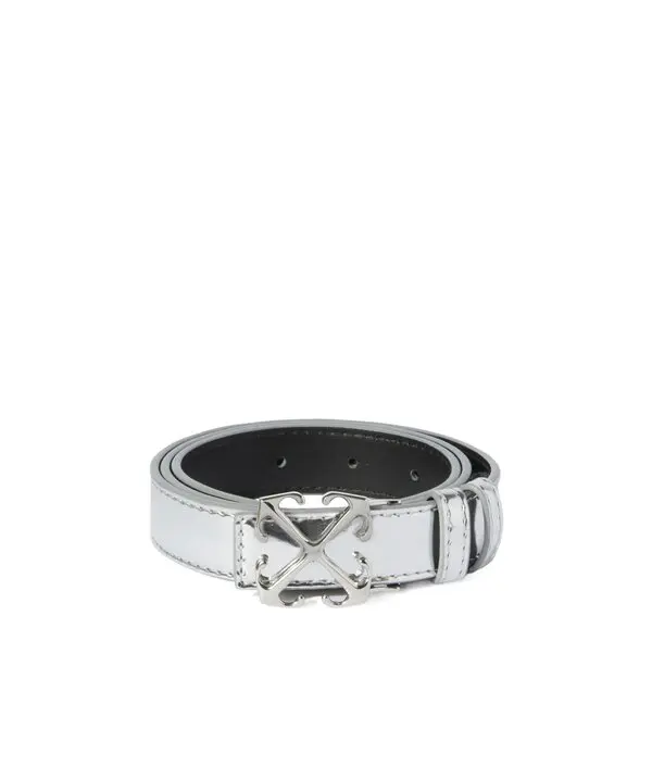 Off-White Arrow Mirror Belt - Silver
