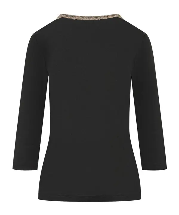 Fabiana Filippi Embellished Round Neck Top