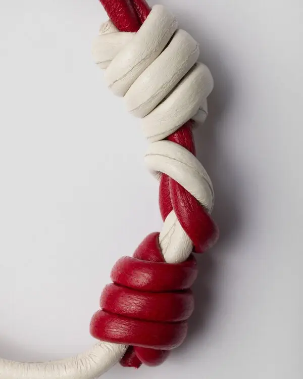Prada Braided Nappa Leather Bracelet