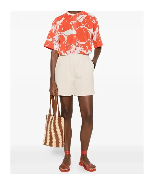 TWINSET Elastic-waistband Shorts