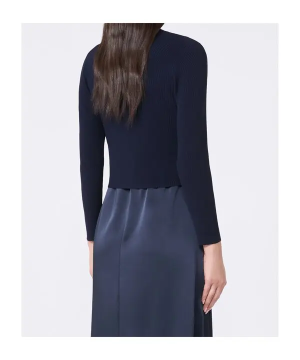 Max Mara Cropped Knitted Cardigan