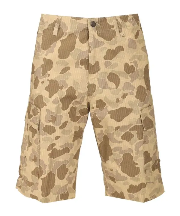 Carhartt Work In Progress Camouflage-pattern Cargo Shorts