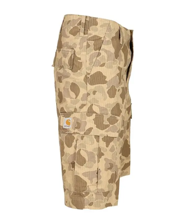 Carhartt Work In Progress Camouflage-pattern Cargo Shorts