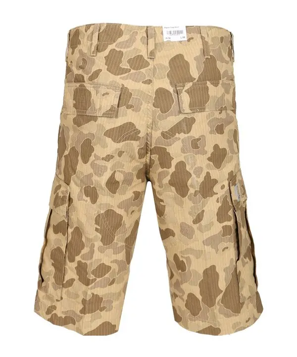 Carhartt Work In Progress Camouflage-pattern Cargo Shorts