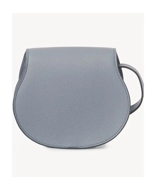 Chloé Small Marcie Leather Saddle Bag