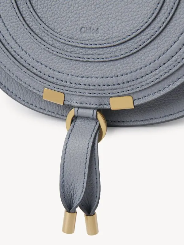 Chloé Small Marcie Leather Saddle Bag