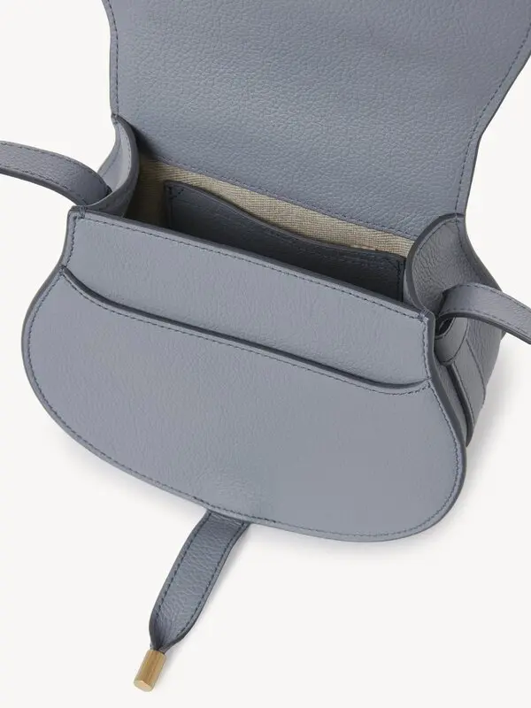 Chloé Small Marcie Leather Saddle Bag