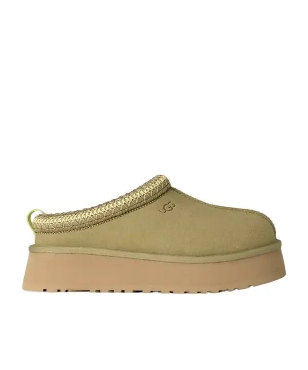 UGG Tazz Ii Platform Suede Slippers - Green
