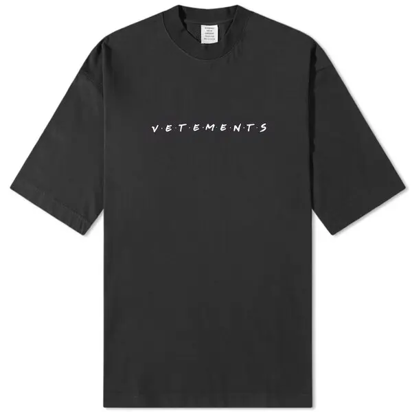 Vetements Friendly Logo-print Cotton T-shirt