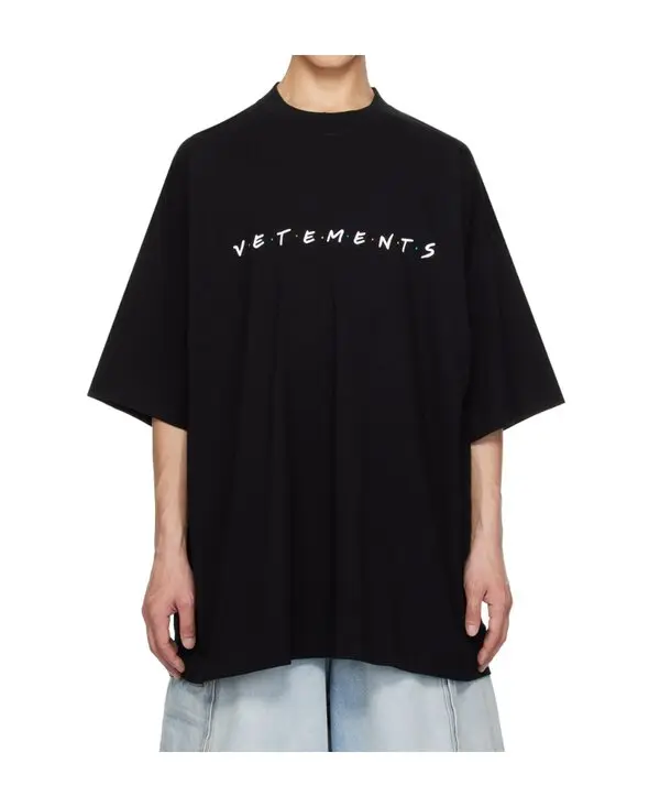 Vetements Friendly Logo-print Cotton T-shirt