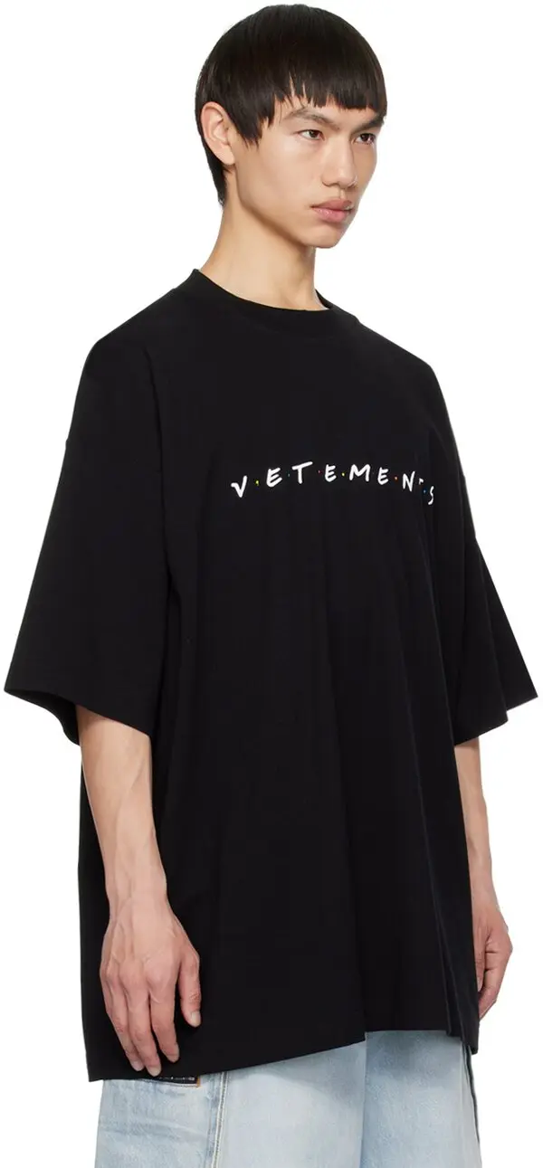 Vetements Friendly Logo-print Cotton T-shirt