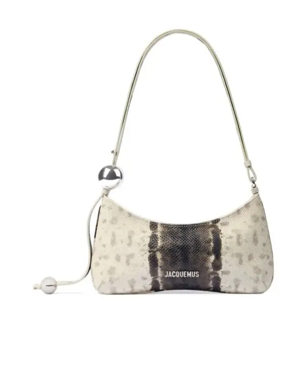 Jacquemus The Bisou Perle Zipped Shoulder Bag
