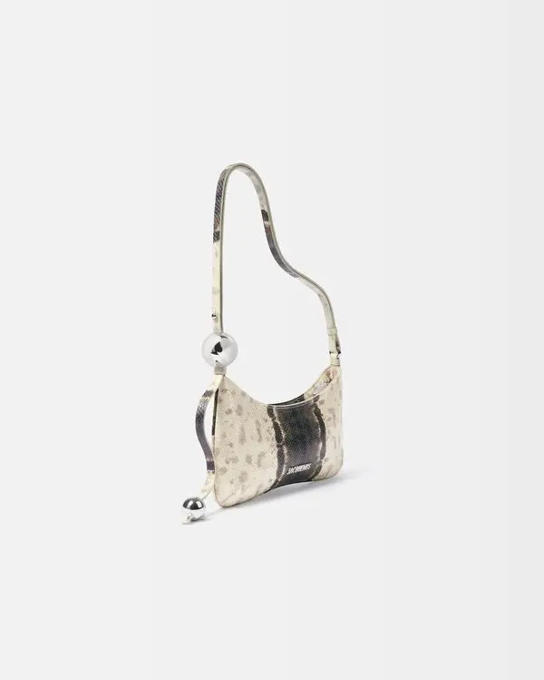 Jacquemus The Bisou Perle Zipped Shoulder Bag