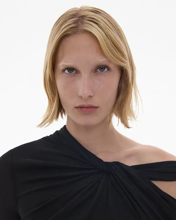 Helmut Lang Twisted Long-sleeve Top