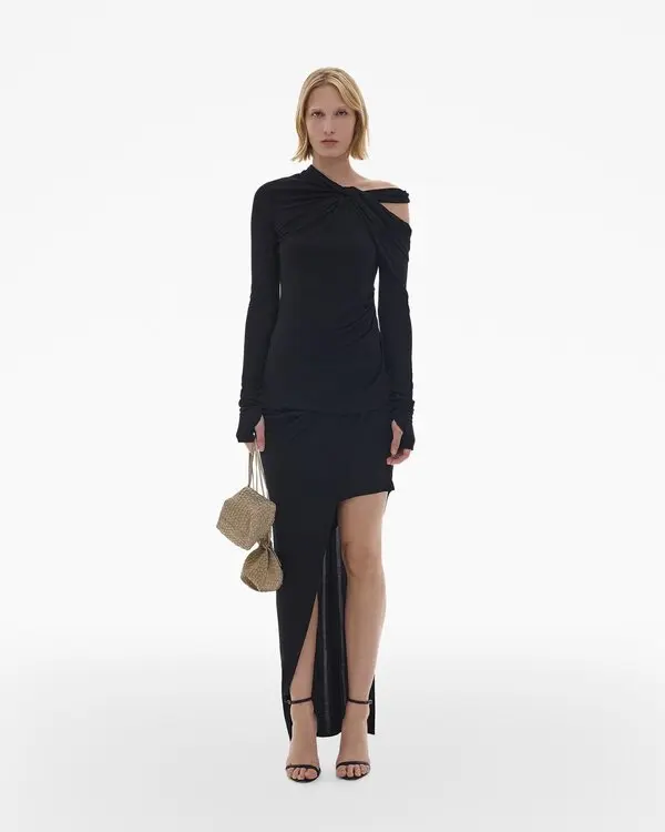 Helmut Lang Twisted Long-sleeve Top