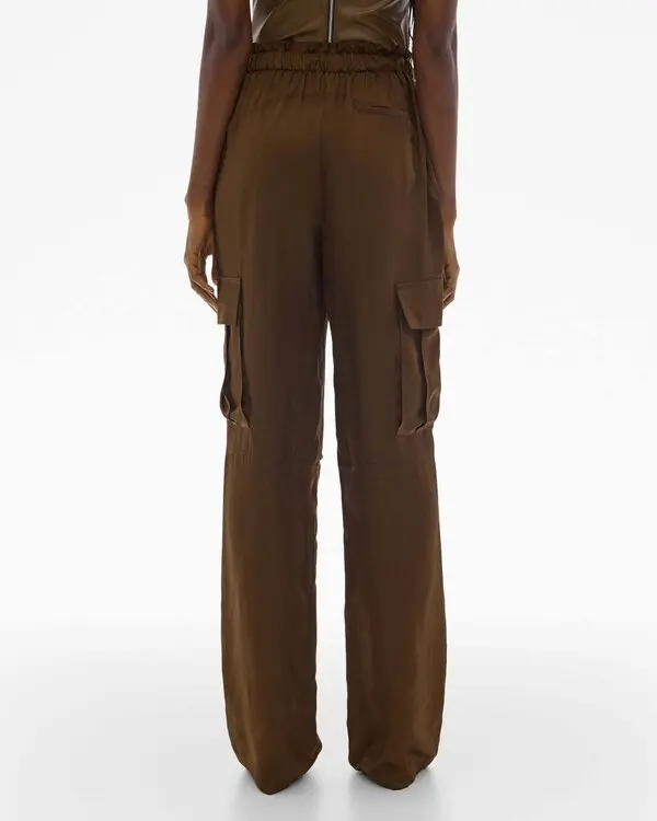 Helmut Lang Pull-on Wide-leg Cargo Pants