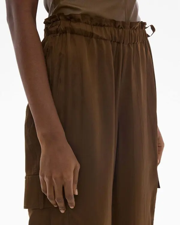 Helmut Lang Pull-on Wide-leg Cargo Pants