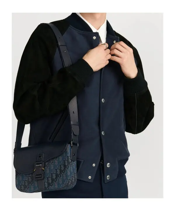 Dior Small Saddle Messenger Bag With Flap