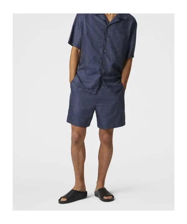 Missoni Chevron-pattern Tailored Shorts