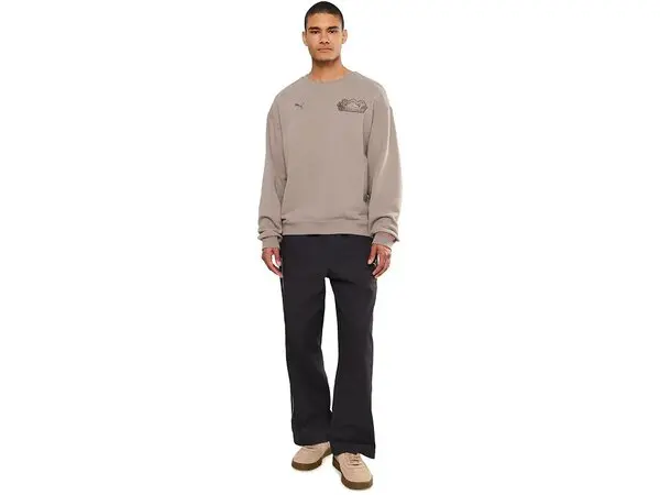 PUMA Mclaren Racing Crew Neck Sweatshirt - Taupe