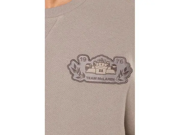 PUMA Mclaren Racing Crew Neck Sweatshirt - Taupe