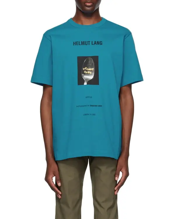 Helmut Lang Photograph-print Cotton T-shirt