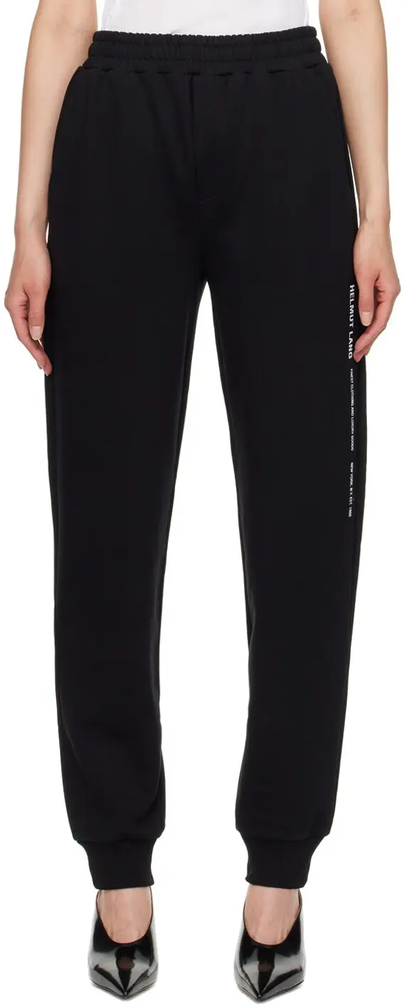 Helmut Lang Elastic Waist Sweatpants