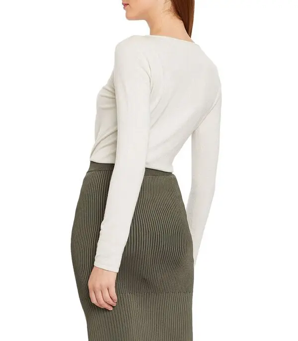 Brunello Cucinelli Lurex Fine-knit Top