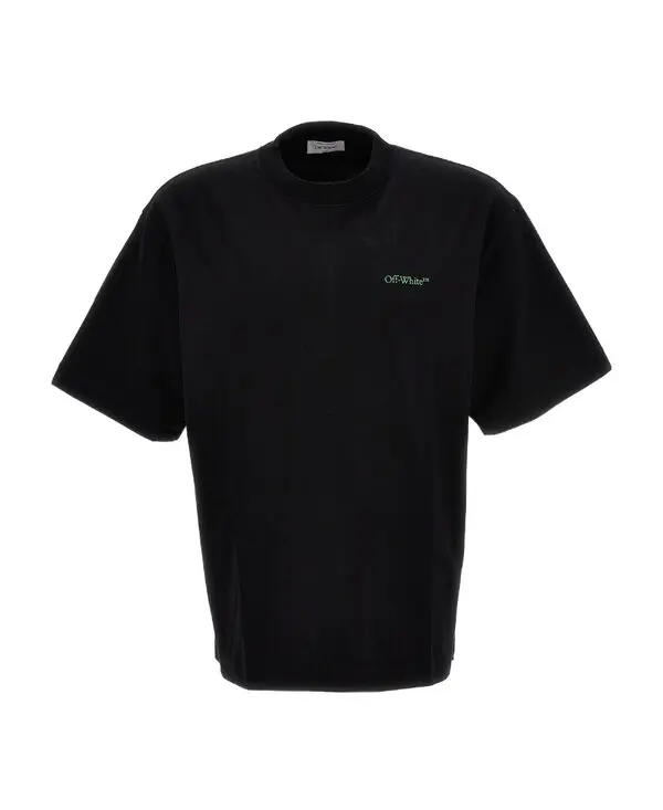 Off-White Logo-embroidered T-shirt